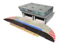 AFX Mega G+ HO Slot Car Photorealistic Cardboard PIT STOP BUILDING Kit ...